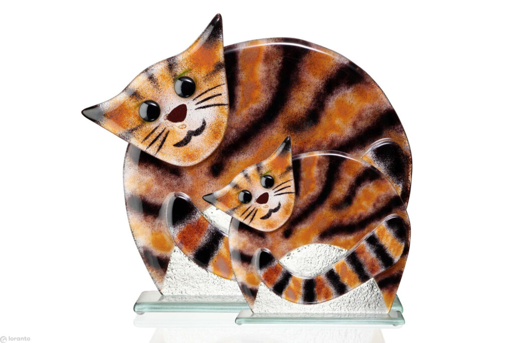 Fusing glass | Cat - Loranto